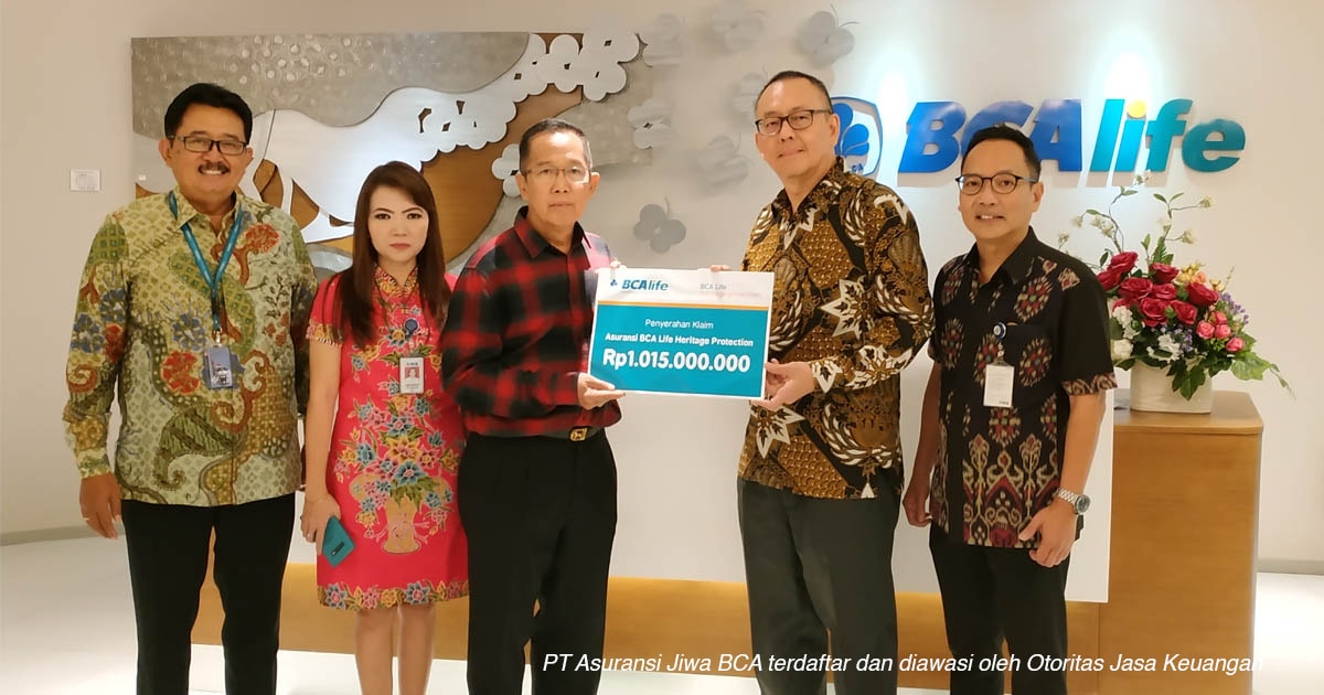 BCA Life Bayar Klaim BCA Life Heritage Protection Rp1 Miliar