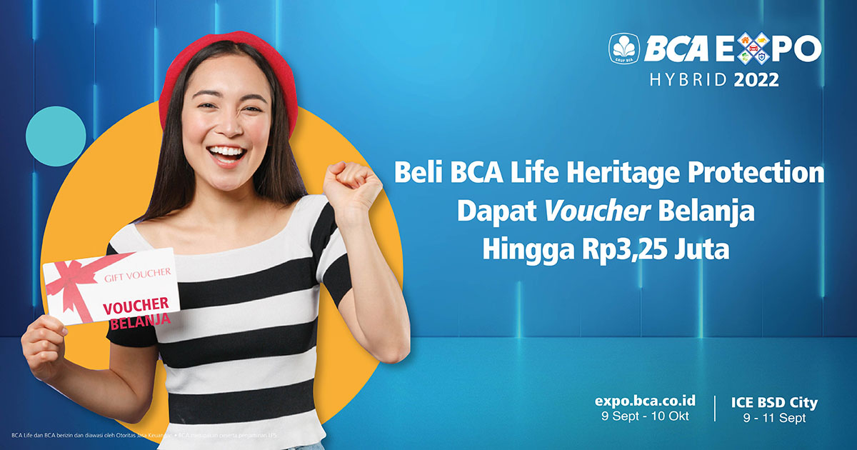 Promo Khusus BCA Life Heritage Protection di BCA Expo Hybrid 2022